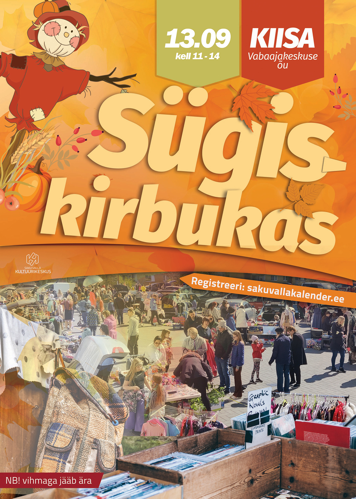 Kiisa sügiskirbukas – Saku valla kalender